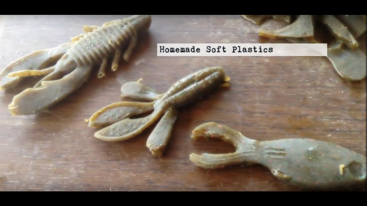 How to Make Your Own Soft Plastics (Tutorial) From Plaster to Plastic ...