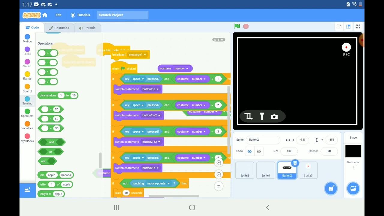 camera man the game on scratch sneak peek - YouTube