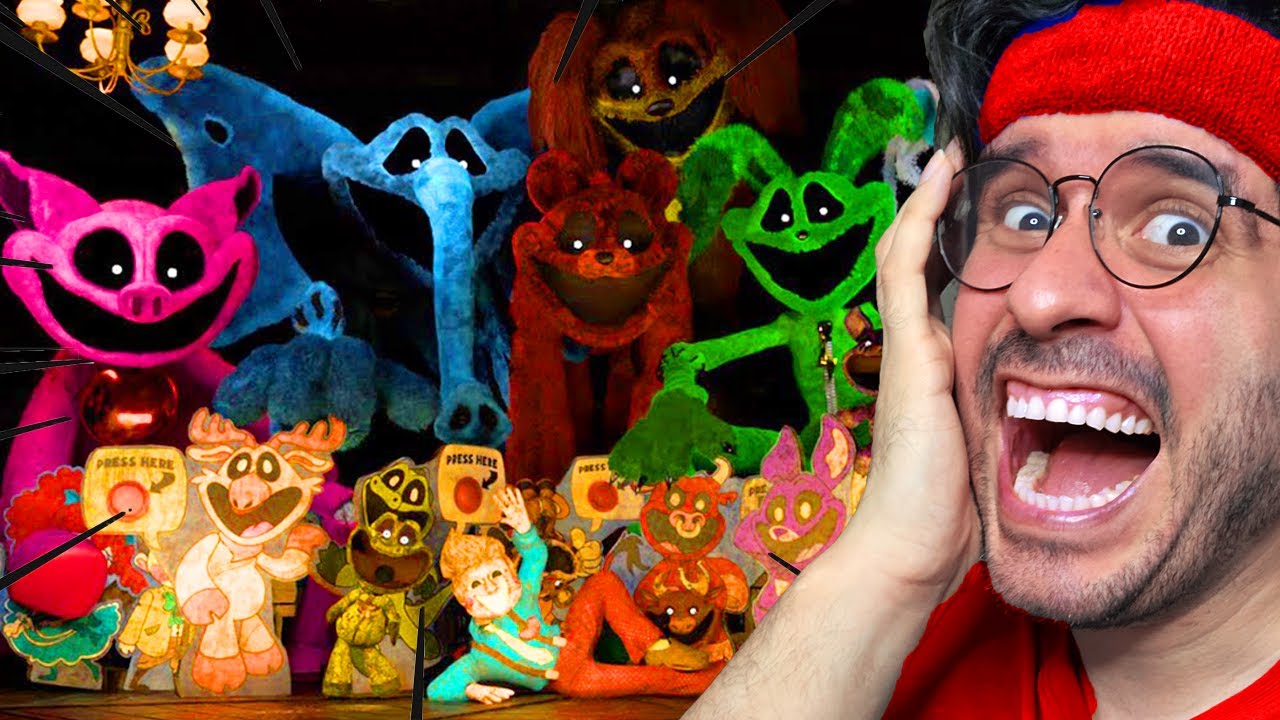 TODOS OS NOVOS SMILING CRITTERS REJEITADOS EM POPPY PLAYTIME 4 ...