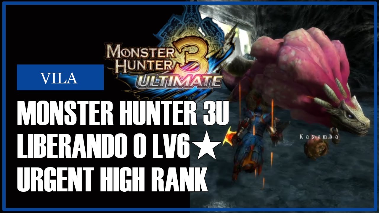 Monster Hunter 3 Ultimate - PURPLE ROYAL LUDROTH é o Nosso primeiro ...