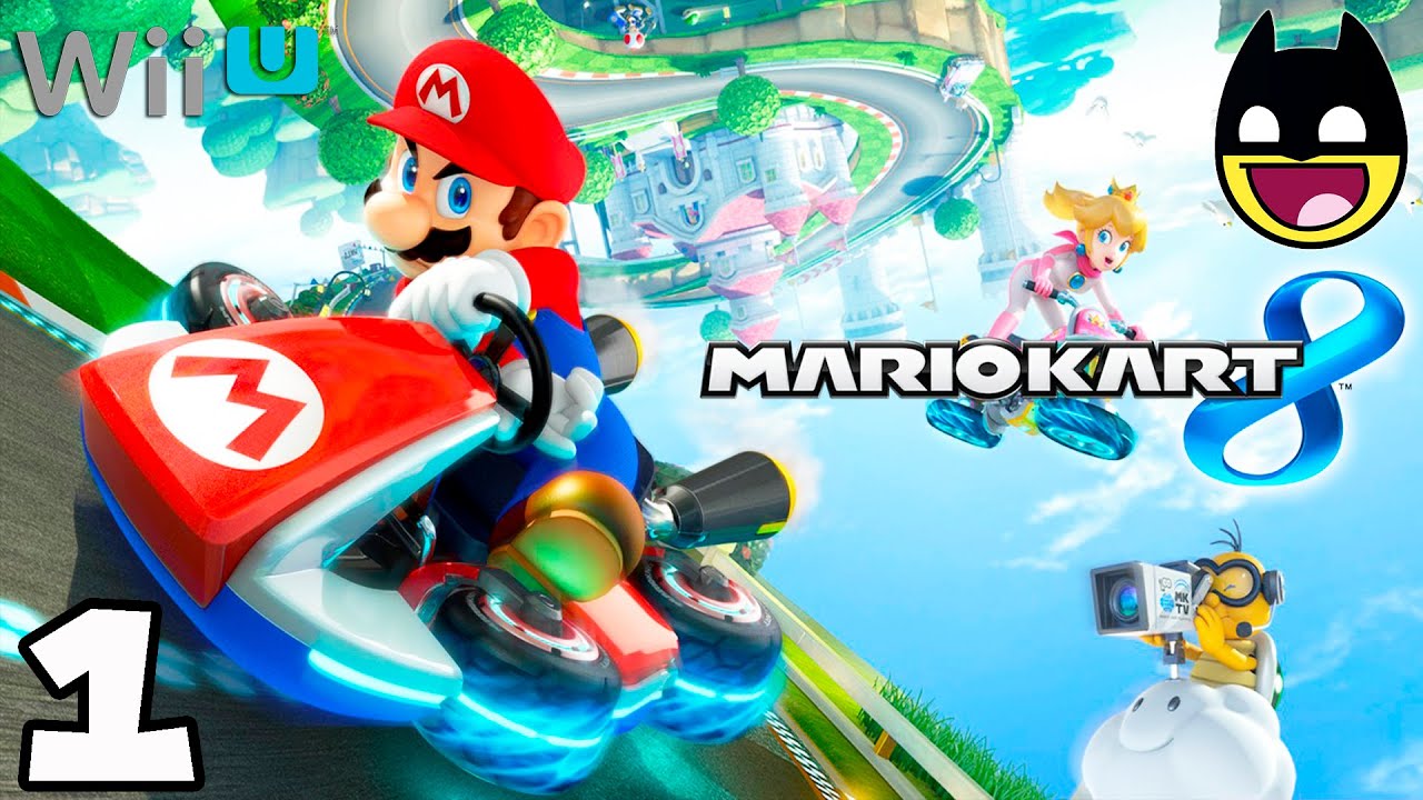 Mario Kart 8 - Mushroom Cup 50cc - Nintendo Wii U Super Mario Bros ...