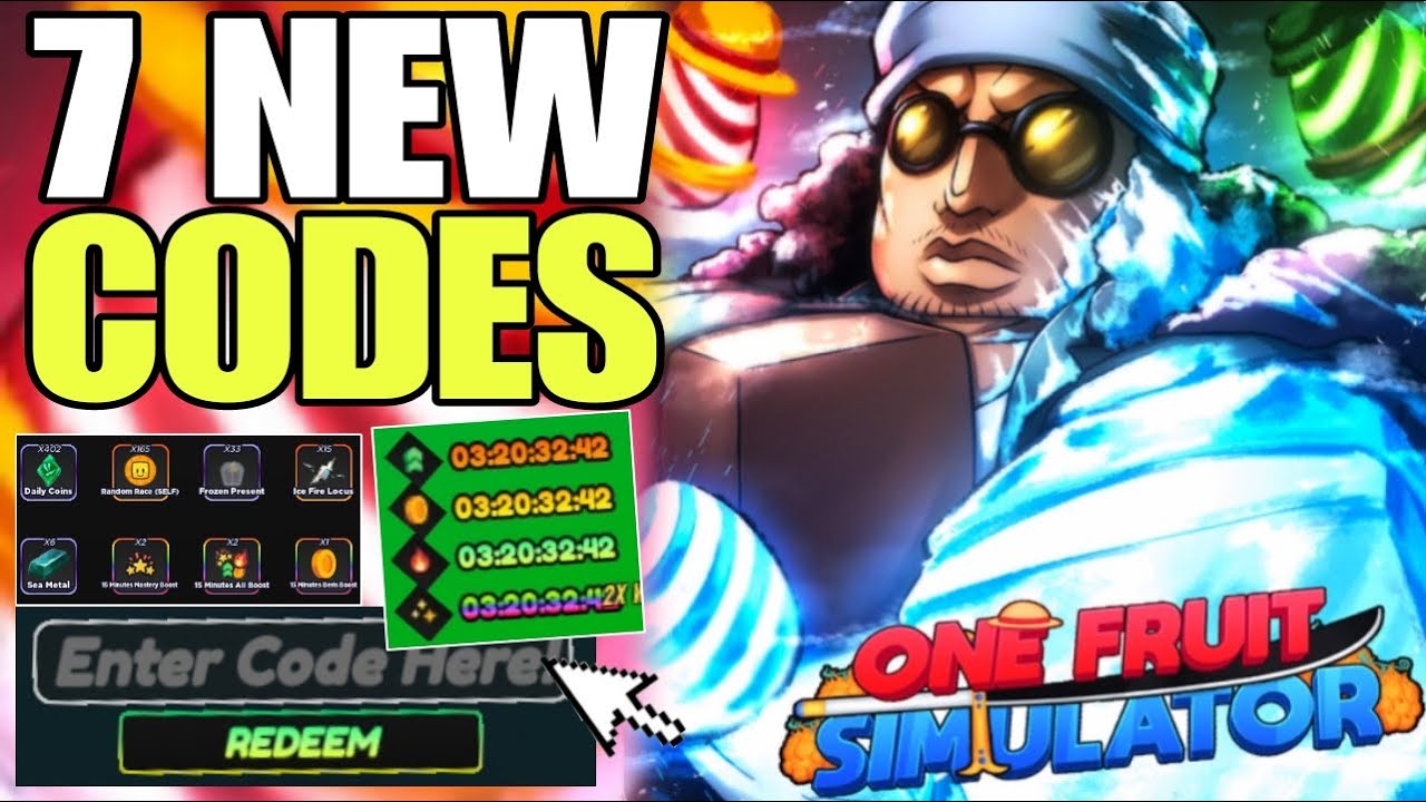 *NEW UPDATE* ONE FRUIT SIMULATOR ROBLOX CODES | ONE FRUIT SIMULATOR ...