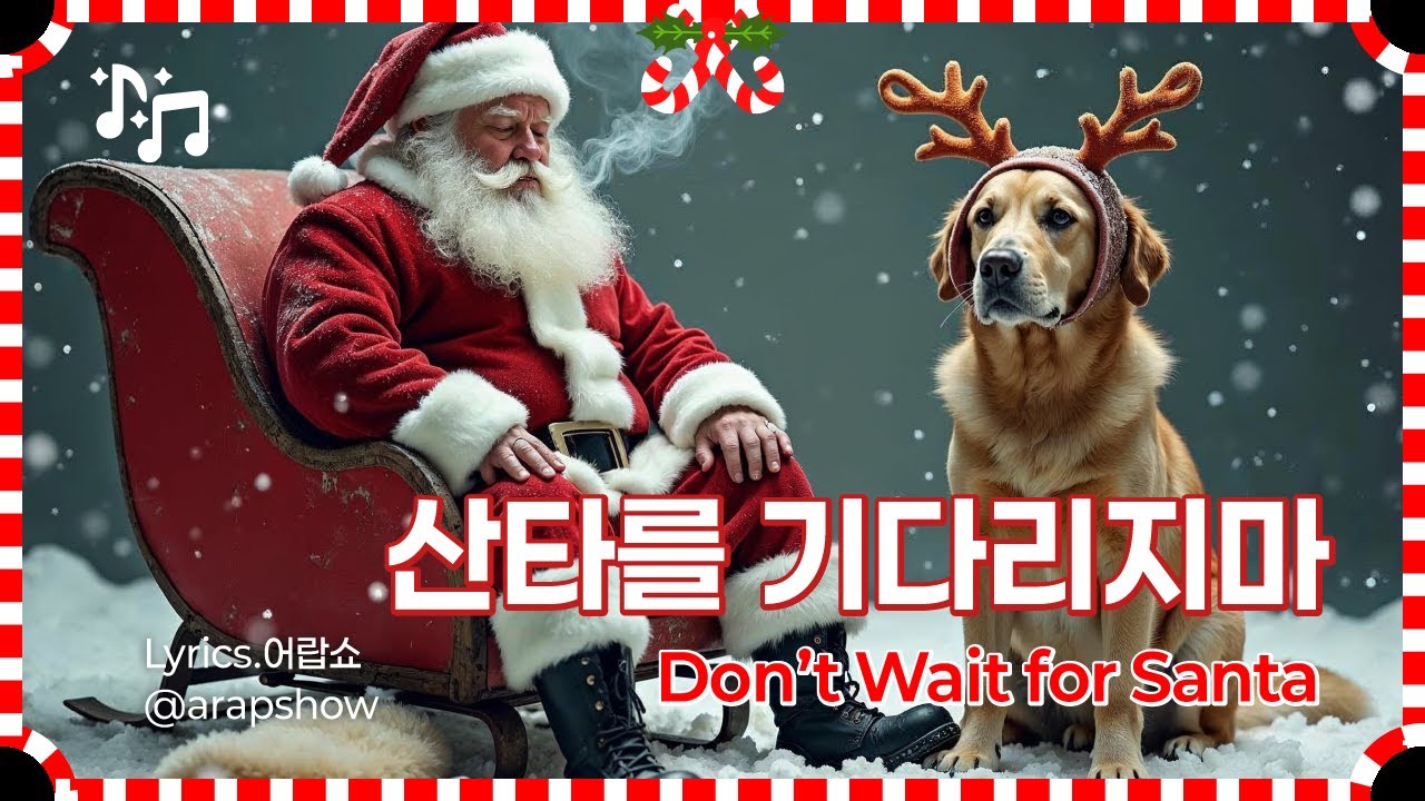 [ CAROL ROCK ] 산타를 기다리지 마 🎅 Don’t Wait for Santa ⛄️ #산타클로스 - YouTube Music