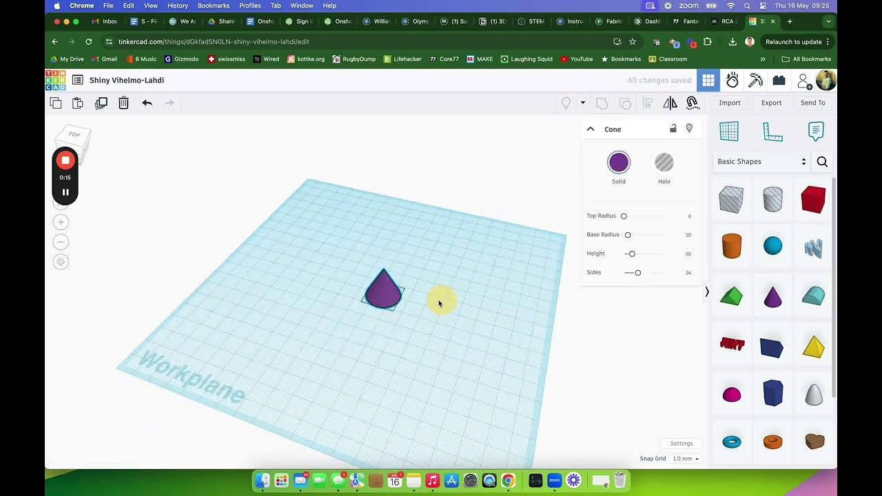 Mastering Tinkercad 1 - YouTube