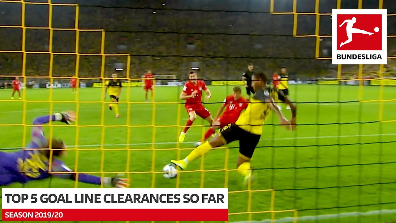 Top 5 Goal Line Clearances 2019/20 So Far - Piszczek, Hinteregger ...