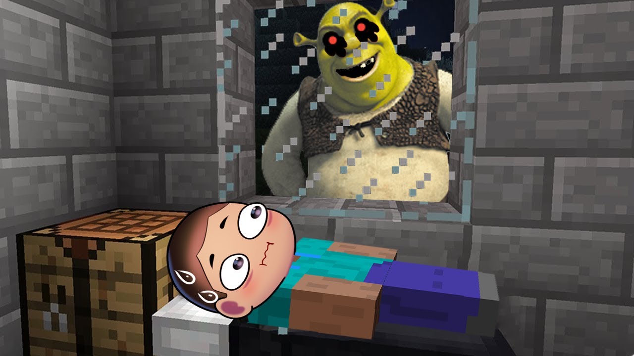 NOOB VS CREEPYPASTA CASA DE SHREK - MINECRAFT TROLL - YouTube