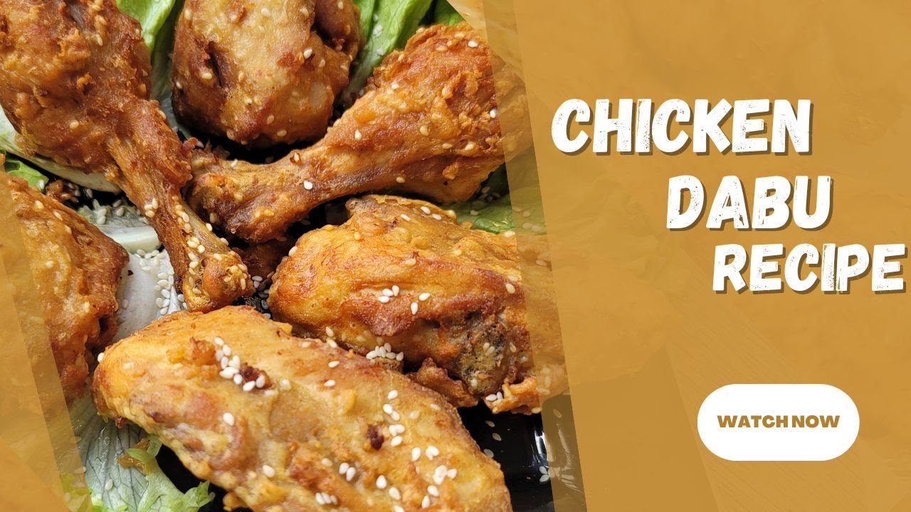 Fried Chicken Recipe | Chicken Dabu Recipe - YouTube