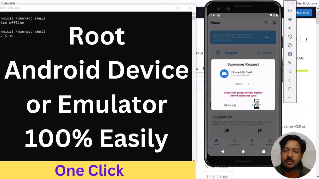 How To Root Any Android Emulator Or Android Phone How To Root Android