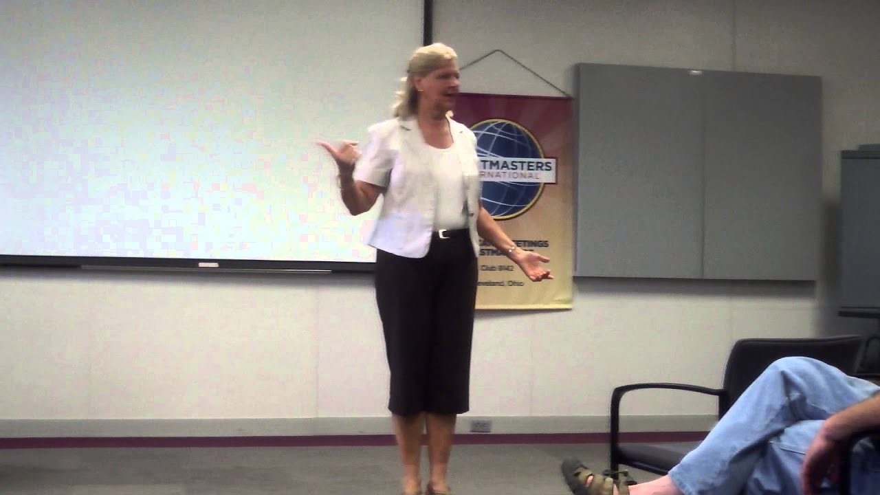 AG Toastmaster Mary Anne Burrows in the Humorous Speech Contest – “What ...