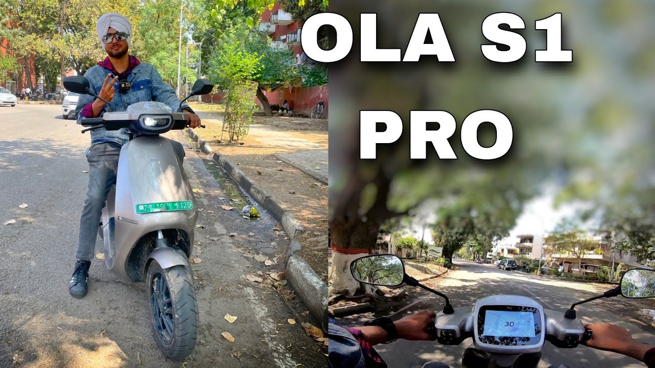 Test Riding the Ola Electric Scooter S1 Pro: Performance and Review ...