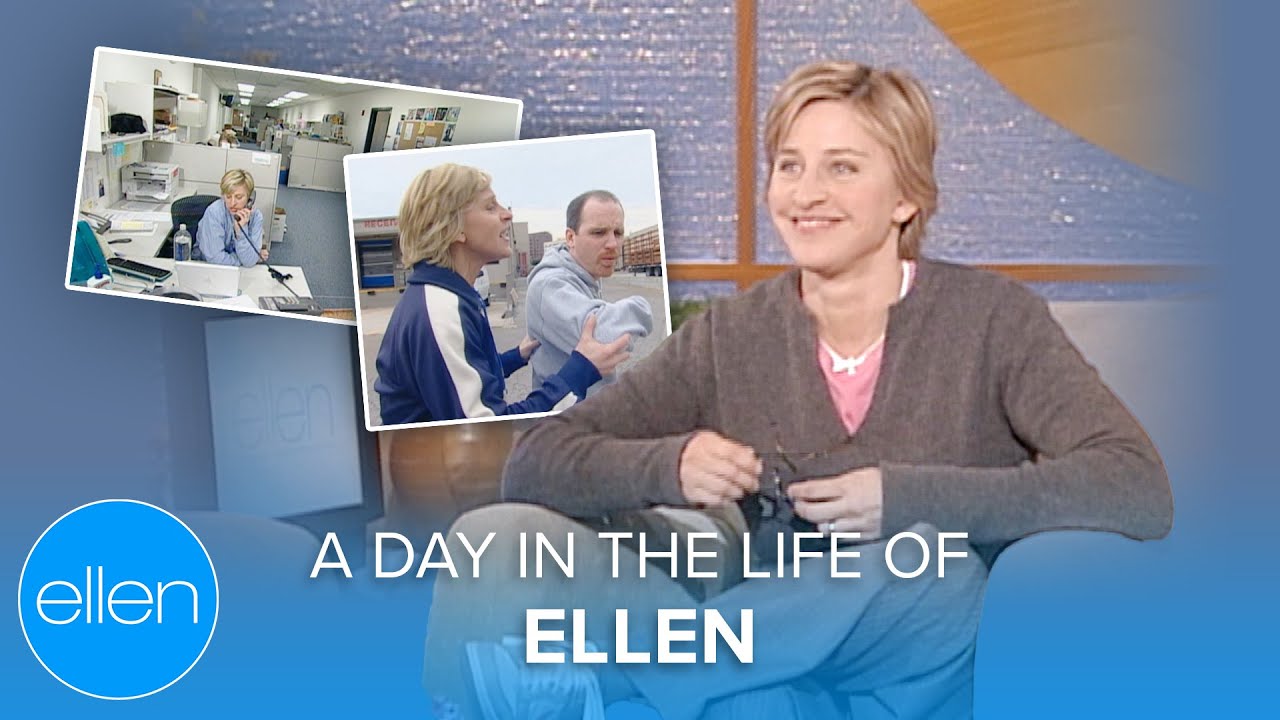 A Day in the Life of Ellen - YouTube