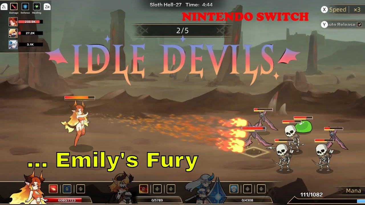 Idle Devils - Slot Hell T2 - Emily's fury - NINTENDO SWITCH - YouTube