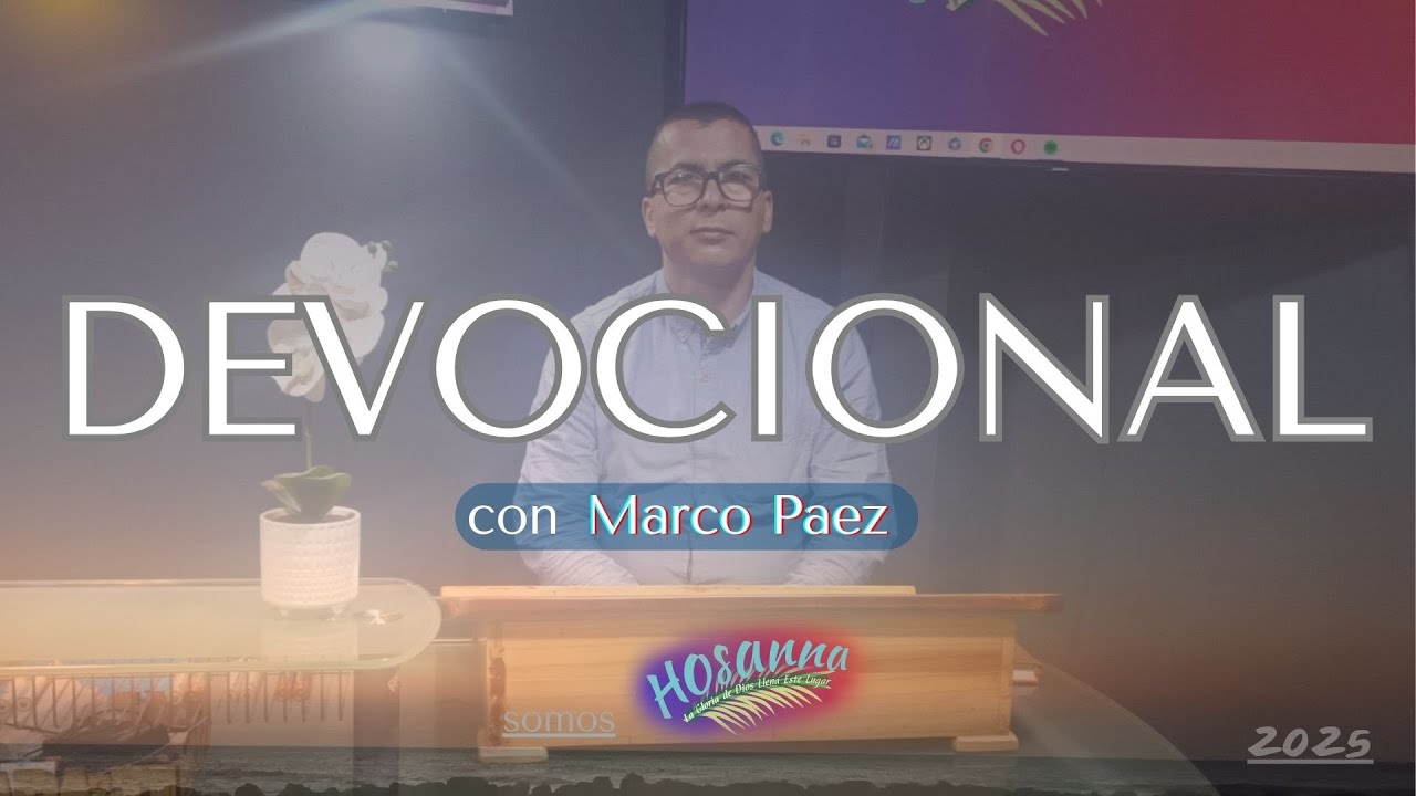 🔴 Devocional 🙌📖 - Marco Paez 23/10/2025 - YouTube