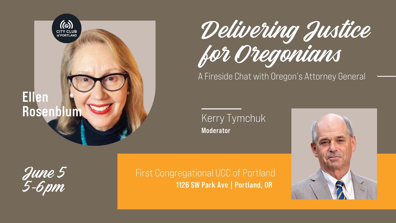 2024 Interview of Attorney General Ellen Rosenblum - YouTube