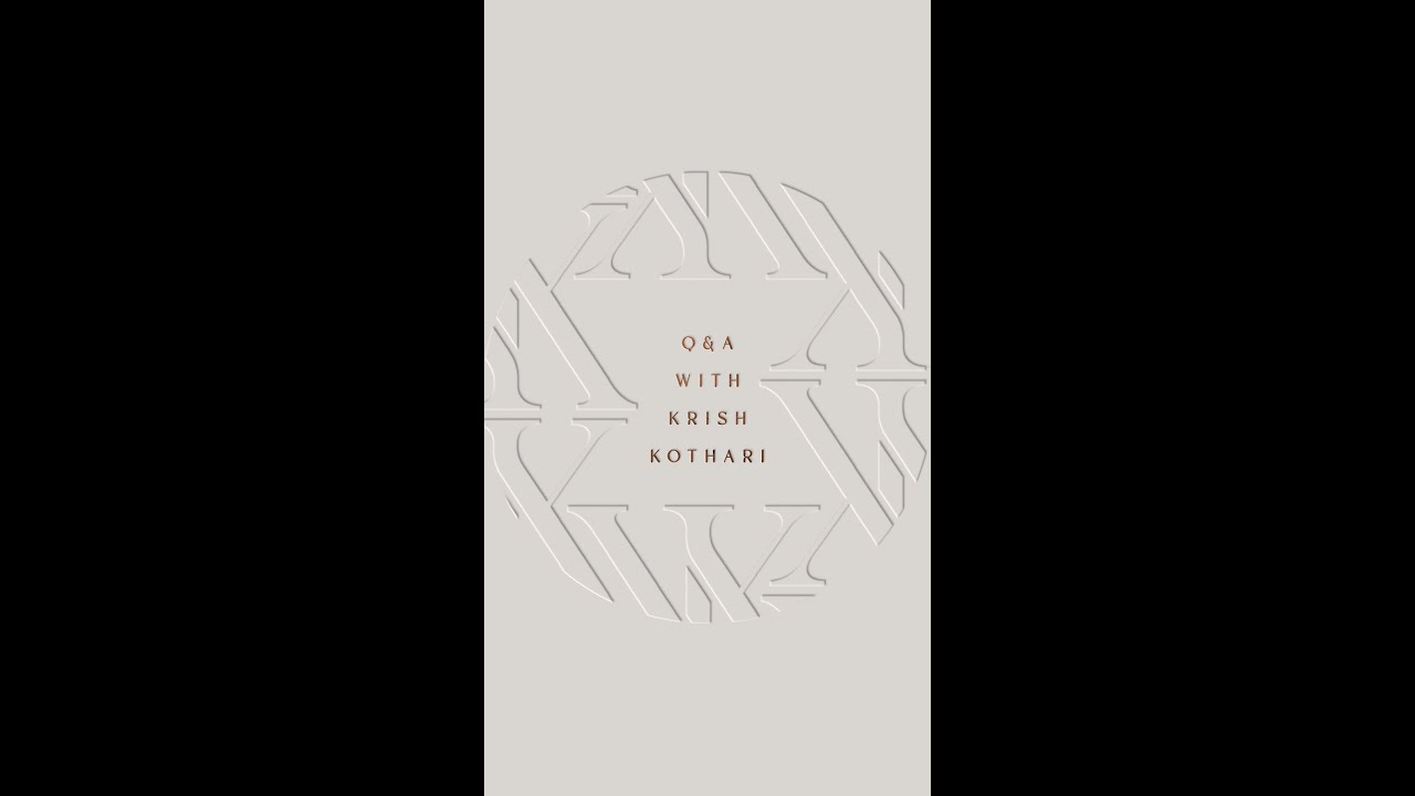 Q&A with Krish Kothari | KKD Studio | Design Build Firm in Mumbai - YouTube