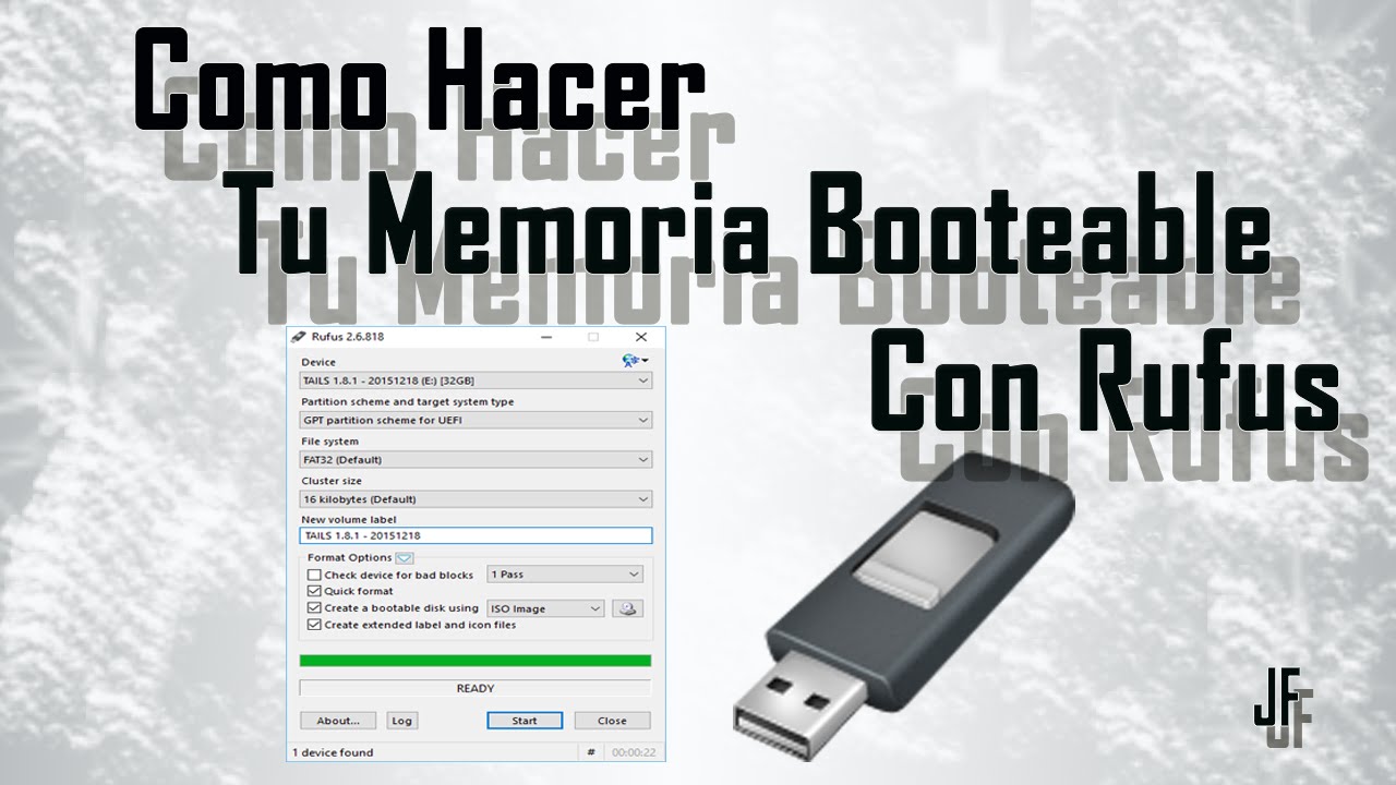 Como hacer tu Memoria USB Booteable con Rufus v.3.9 - YouTube