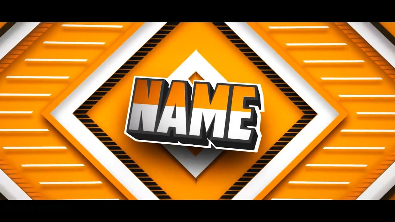 TOP 5 ORANGE INTRO TEMPLATES - YouTube