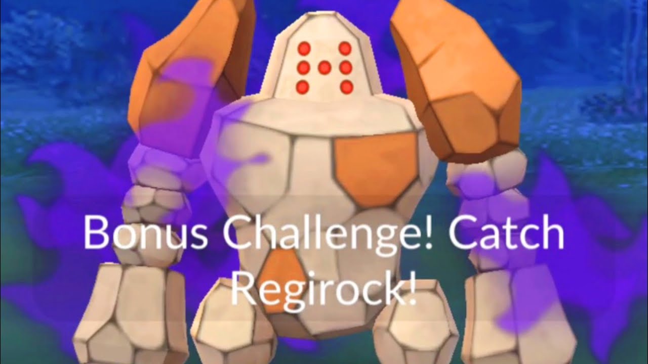 Got *New* Shadow Regirock from Giovanni in Pokemon GO. - YouTube