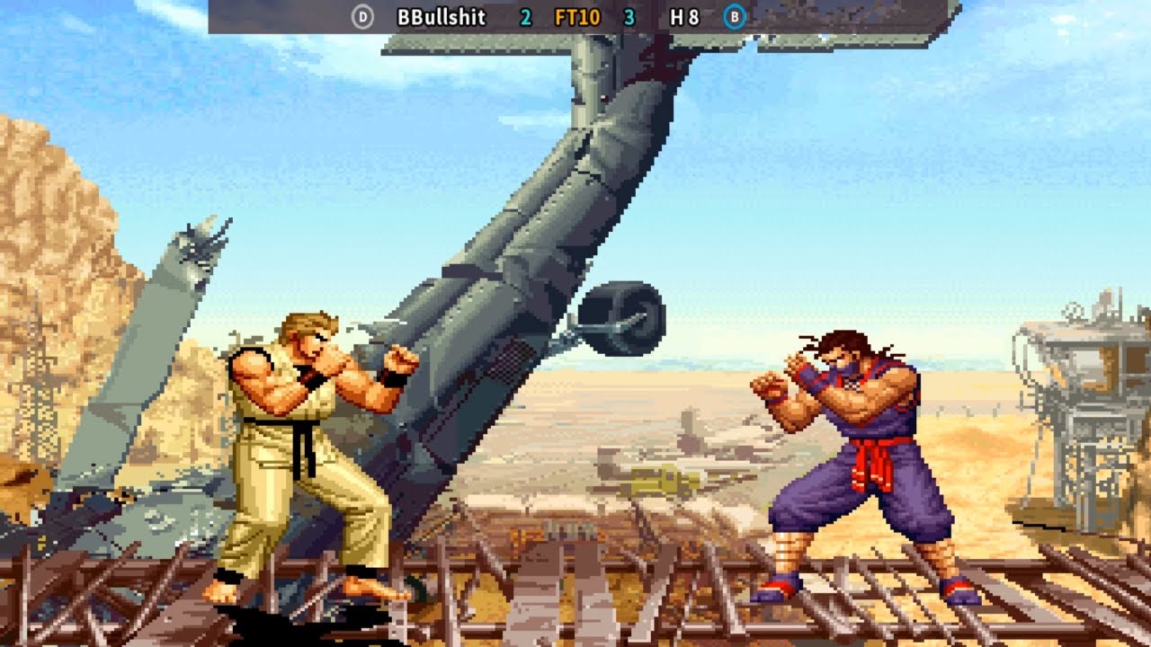 KOF95 The King Of Fighters 95 | Fightcade 拳皇95 BBullshit (kr) vs H 8 ...