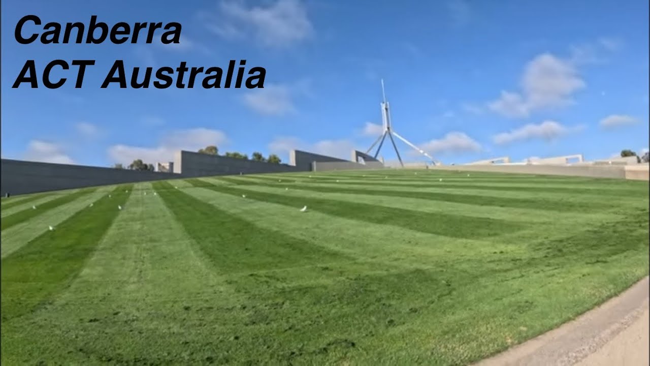 Canberra Australia: Lake Burley War Memorial Parliament Scenic Walk ...
