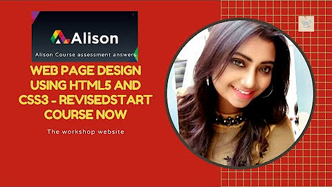 Alison Course Assessment Answer - YouTube