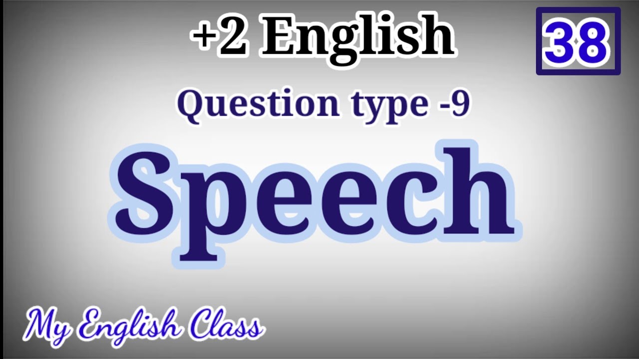 Plus two English speech writing| Speech format| Speech on women ...