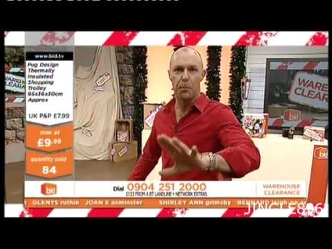 Mike Mason Bid Tv Shopping Trolley. - YouTube