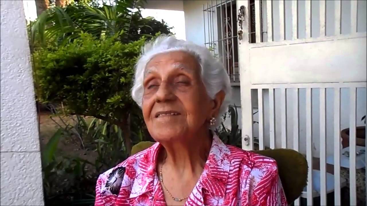 Mi tía Guillermina Cecilia Thodé de Marcano - YouTube