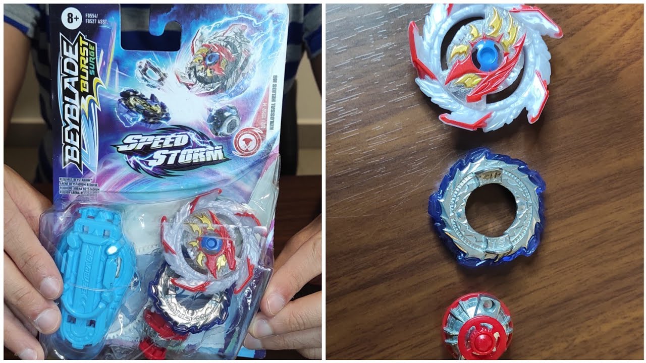 Kolossal Helios H6 / Beyblade Burst Surge (Hasbro Speedstorm) #Unboxing ...