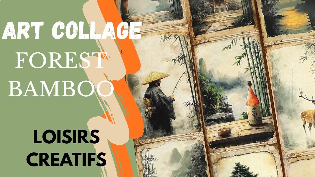ART COLLAGE FOREST BAMBOO - YouTube