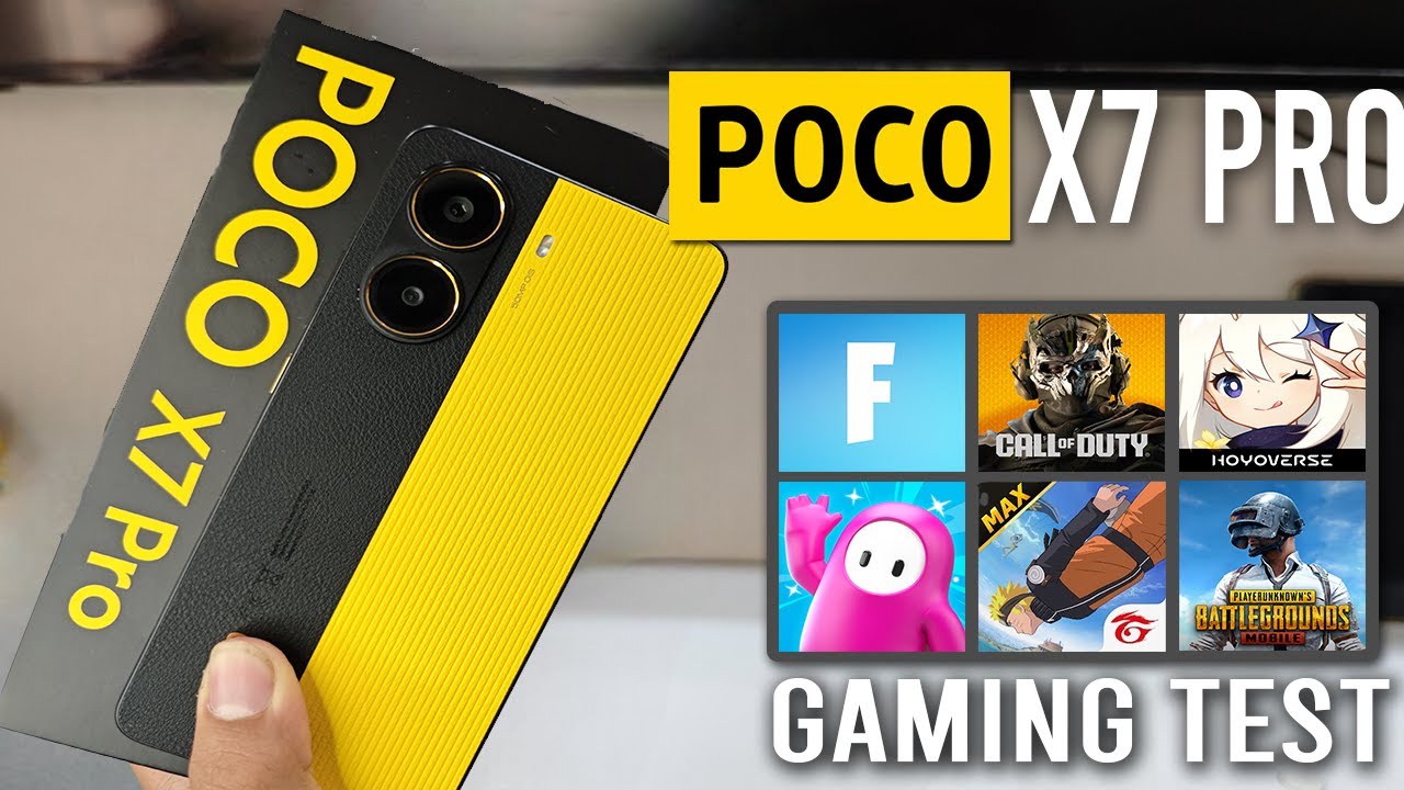 Lo corre todo! 😱 | Poco X7 Pro Gaming Test | (Warzone Mobile, PUBG ...