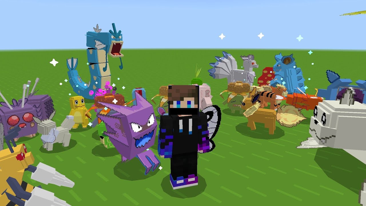 SERP Pokédrock 1 and 2 - Pokemon addon for MCPE 1.19.11/20 - YouTube