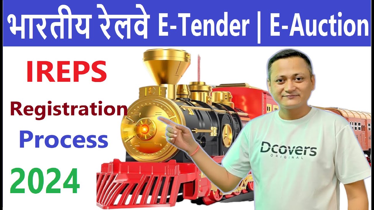 IREPS Vendor registration full process | Indian Railways Contractor ...