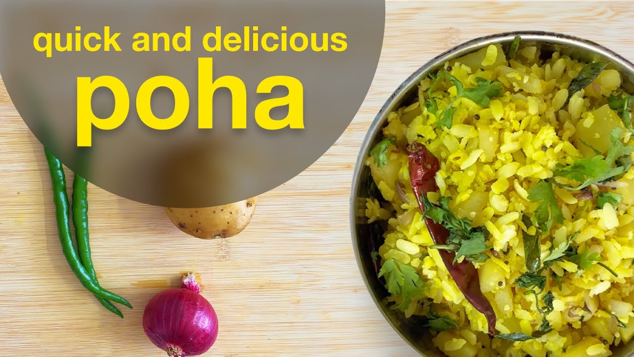 EASY POHA RECIPE | QUICK AND DELICIOUS BREAKFAST - YouTube