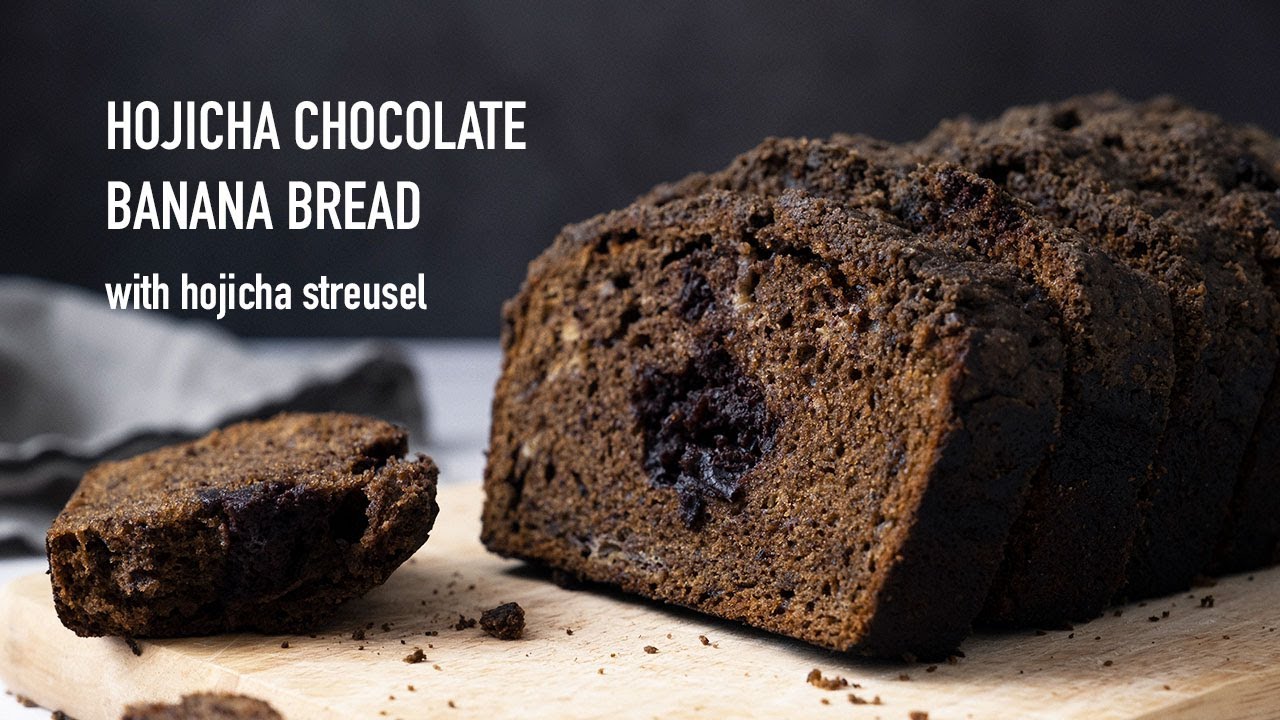 Must-try banana bread recipe | Hojicha banana bread 호지차 바나나 빵 - YouTube