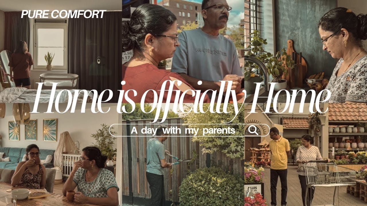When parents came HOME | HOME is officially HOME | A day with my ...