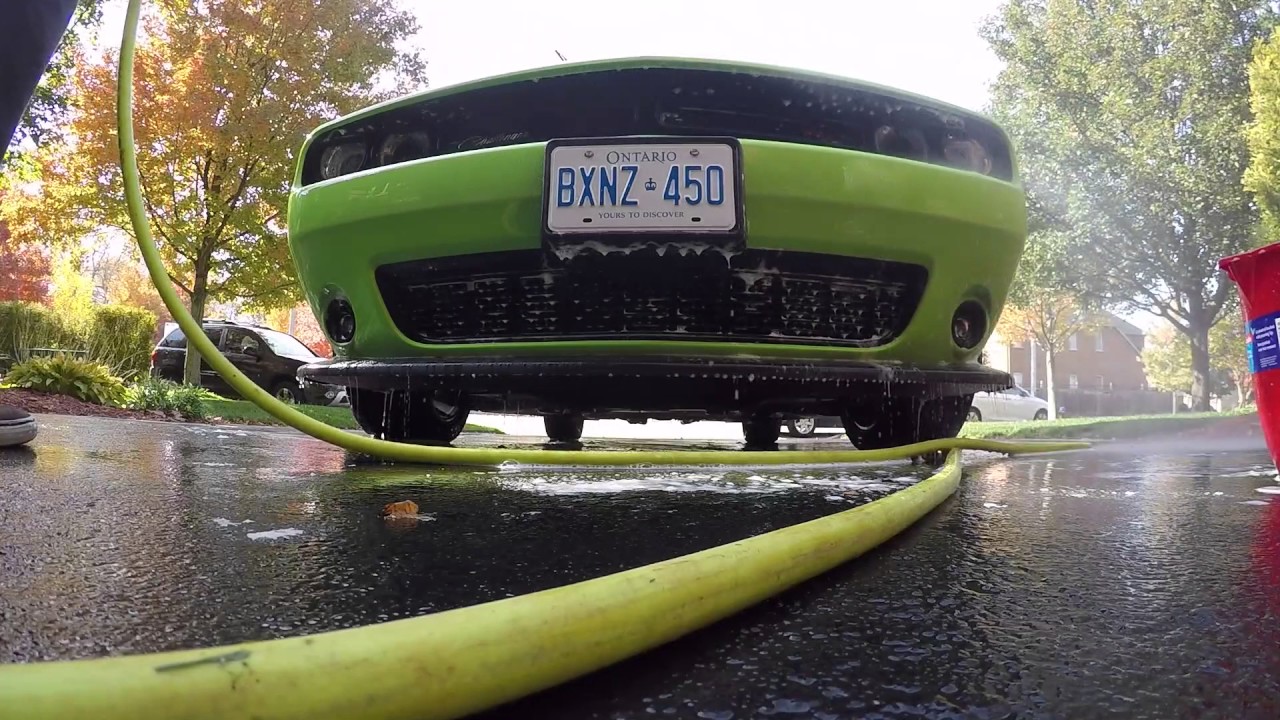 Washing the Challenger - YouTube