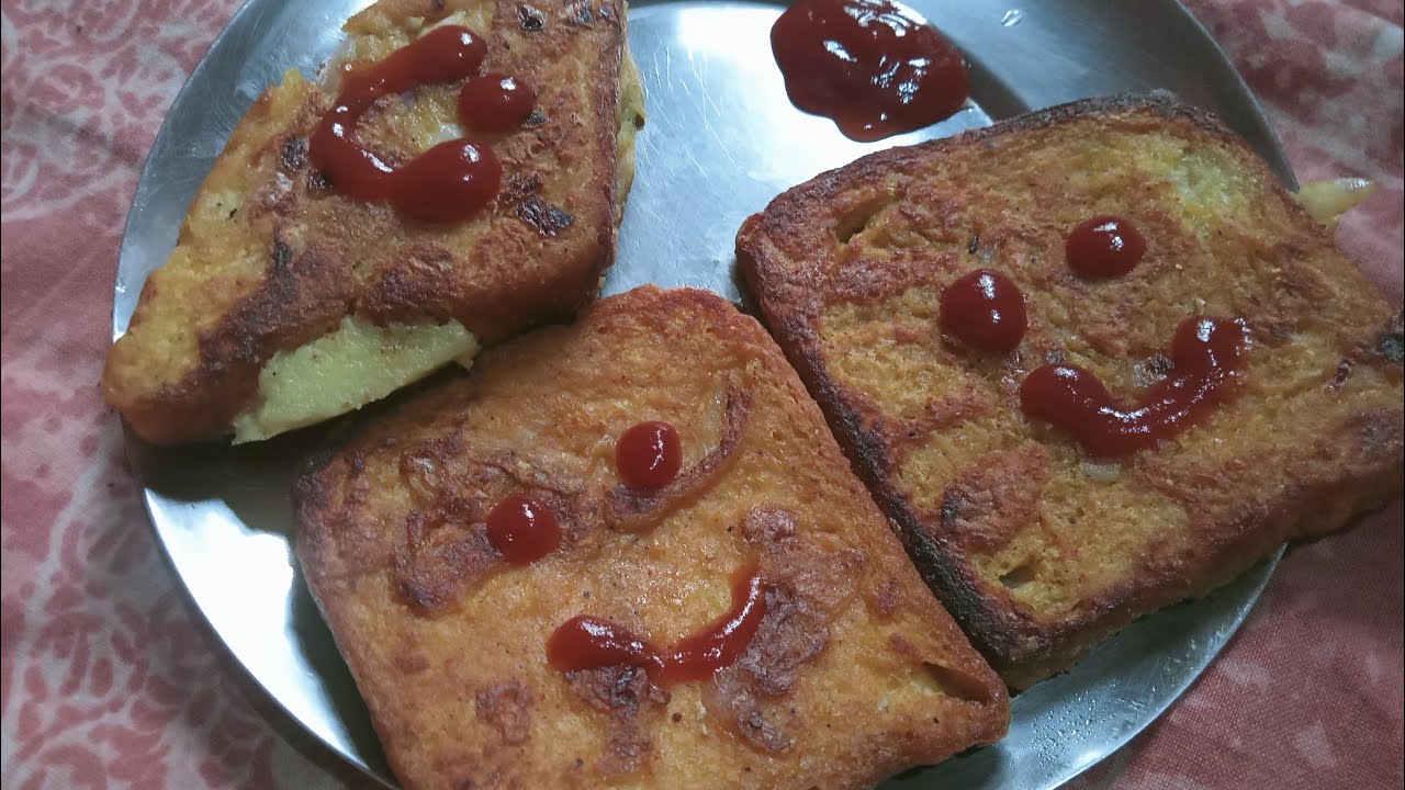 aj me banai bread toast/ (recipe) 🤤 vlog (33)misti vlogs - YouTube