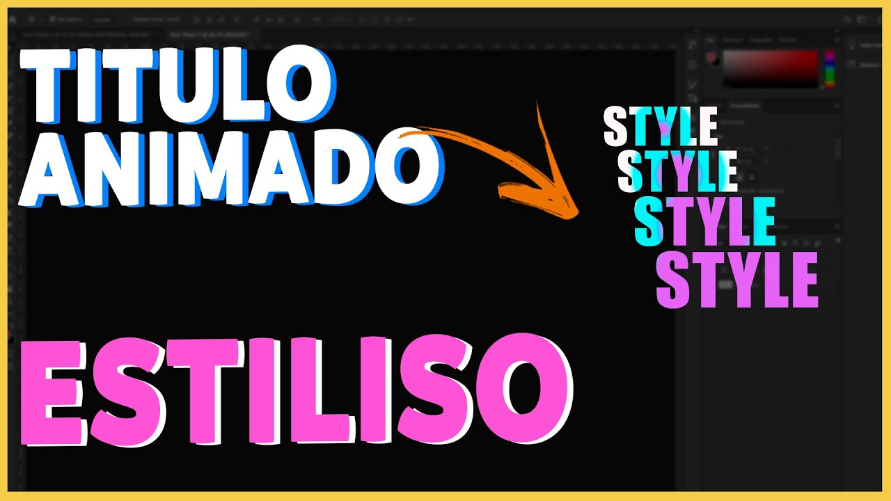 Como fazer um titulo animado no #AfterEffects com 1 ferramenta - YouTube