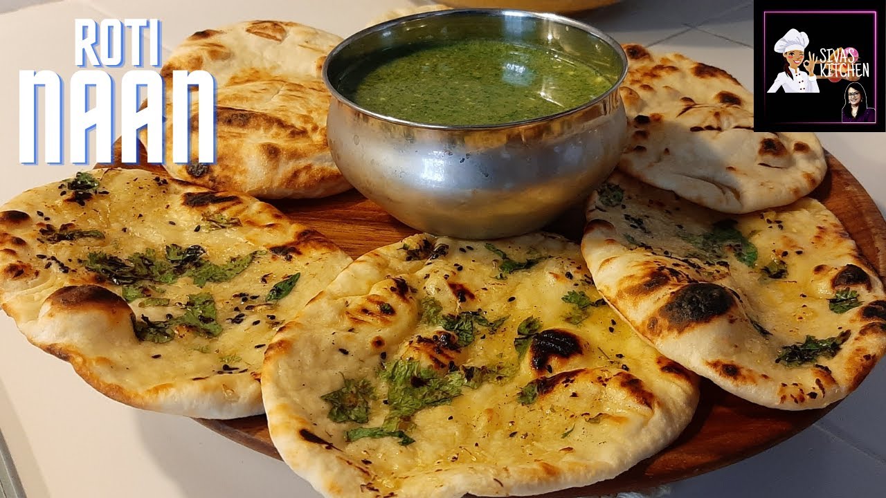 NAAN eggless Cara buat roti naan di dapur biasa - YouTube