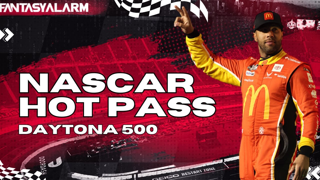 NASCAR DFS Hot Pass 🔥 Top DraftKings Picks for the Daytona 500 - YouTube