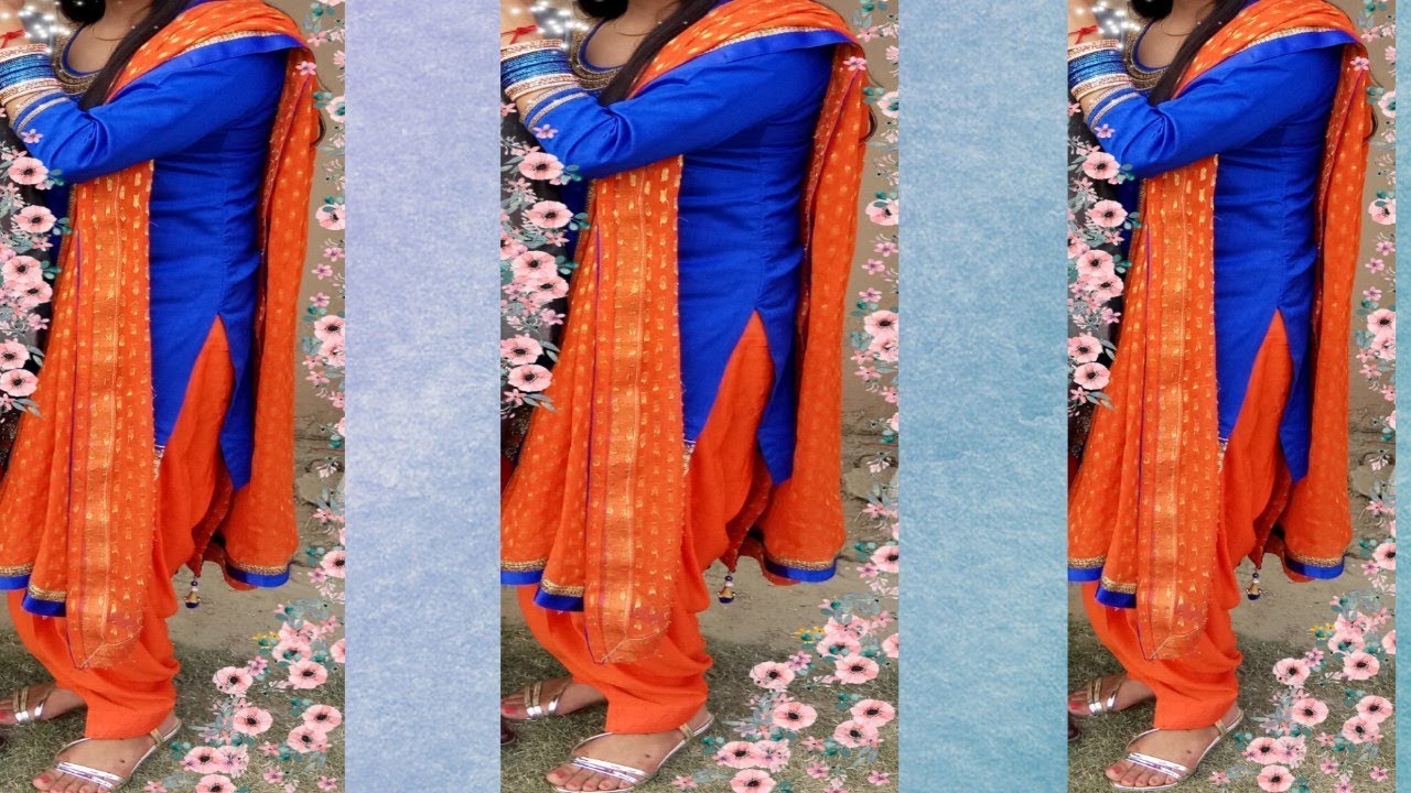 Belt wali shalwar ki cutting/ salwar cuttign with belt #14 - YouTube ...