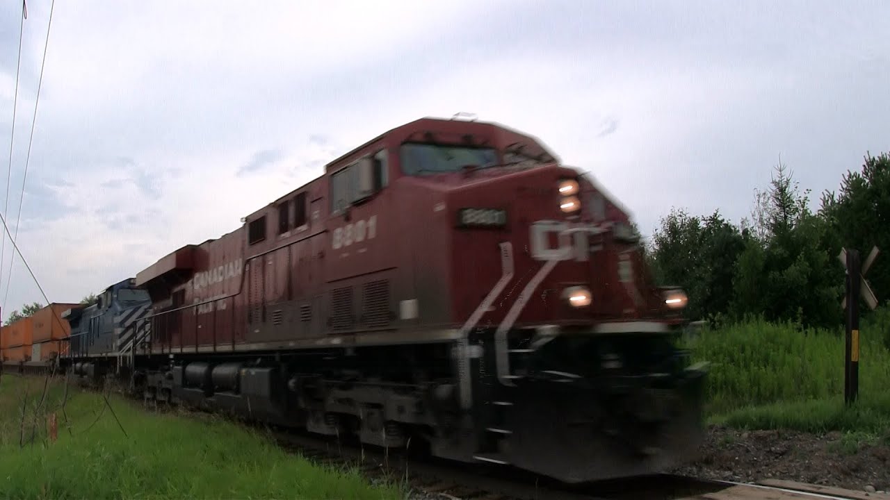 SCREAMER! CP 8801 at Martinville (16JUL2012) - YouTube