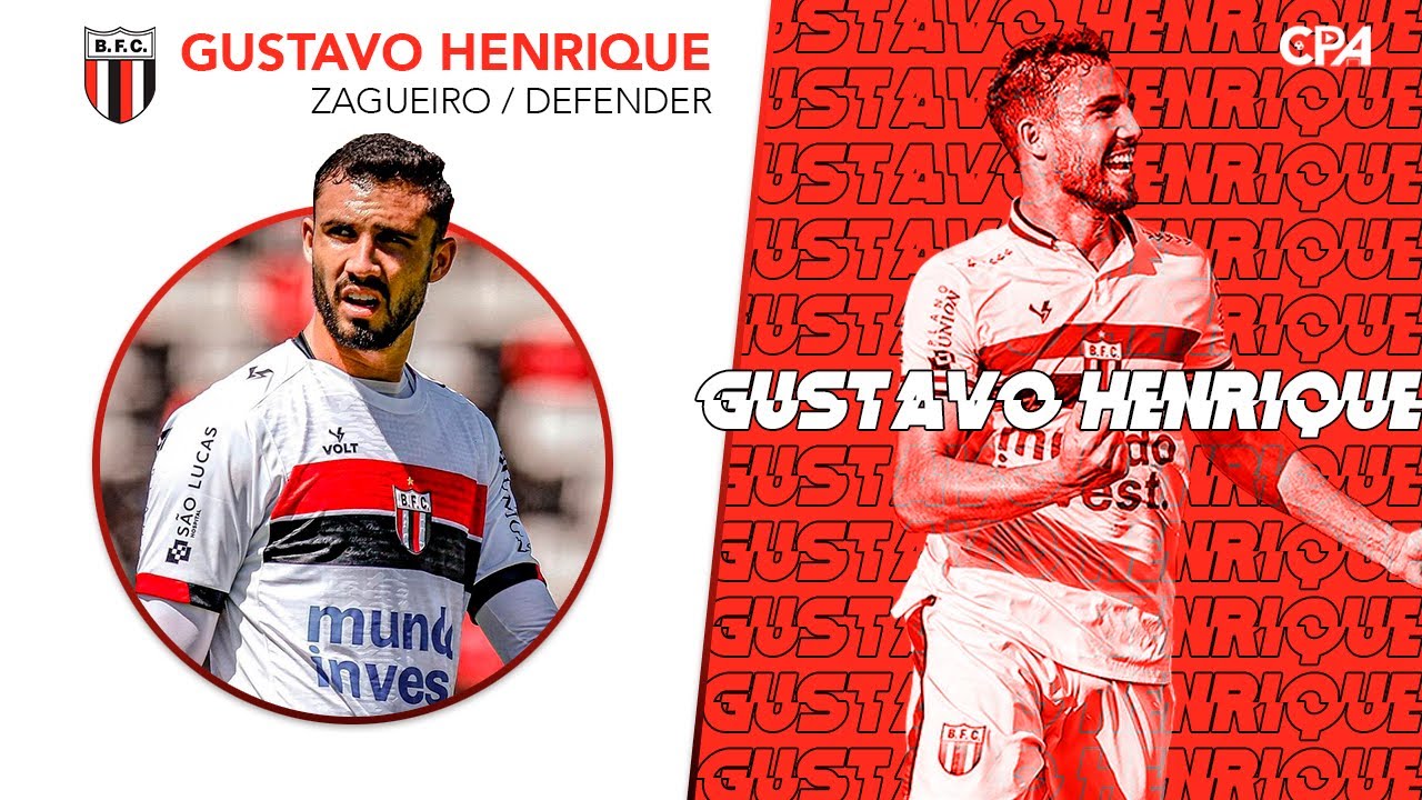 GUSTAVO HENRIQUE - ZAGUEIRO/DEFENDER - BOTAFOGO-SP 2022 - YouTube
