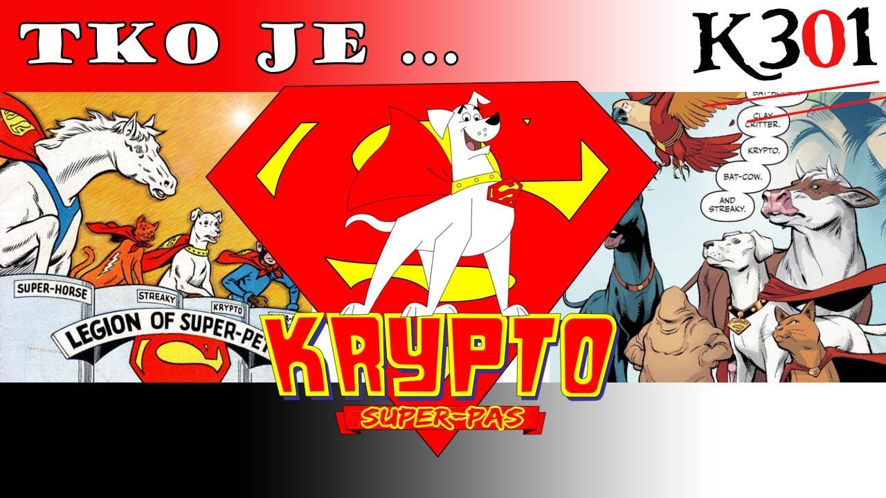Tko je... Krypto, super pas (i tko su ostali super ljubimci)? (DC ...