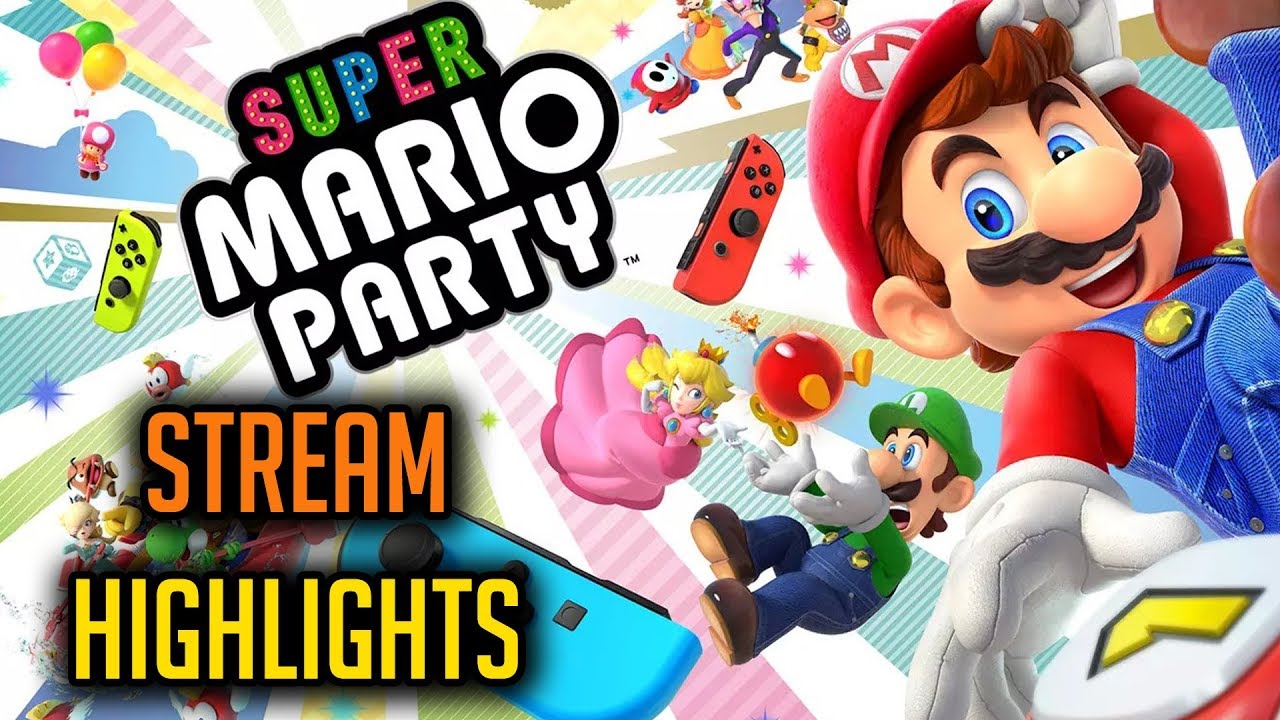 Super Mario Party Baby Rage Stream Moments! - YouTube