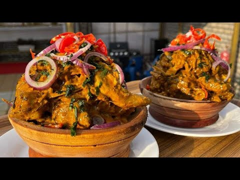 How to prepare Nkwobi/Goat head - YouTube