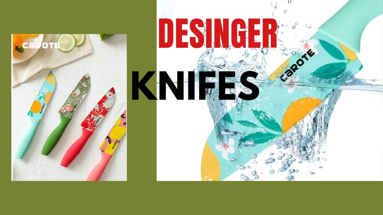 Colourful Designer Knife | Floral Print Design Knife | Must Have ...