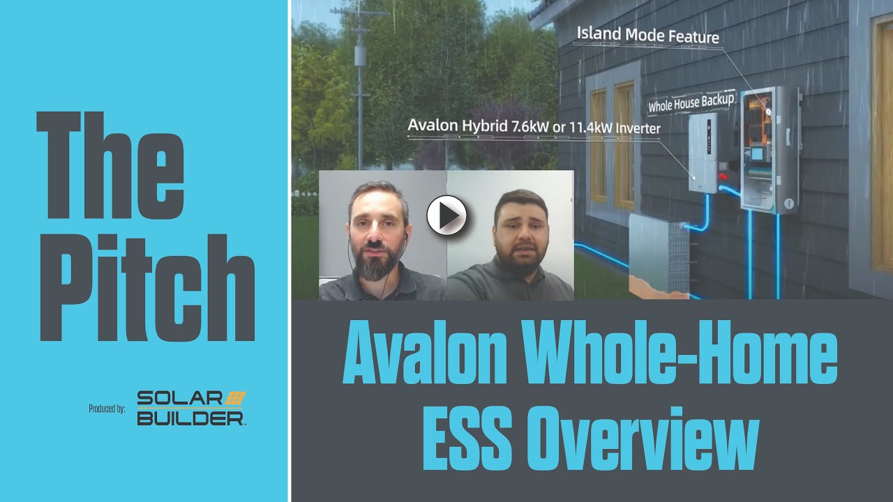 Overview of Avalon Whole-Home ESS from Fortress Power | The Pitch - YouTube