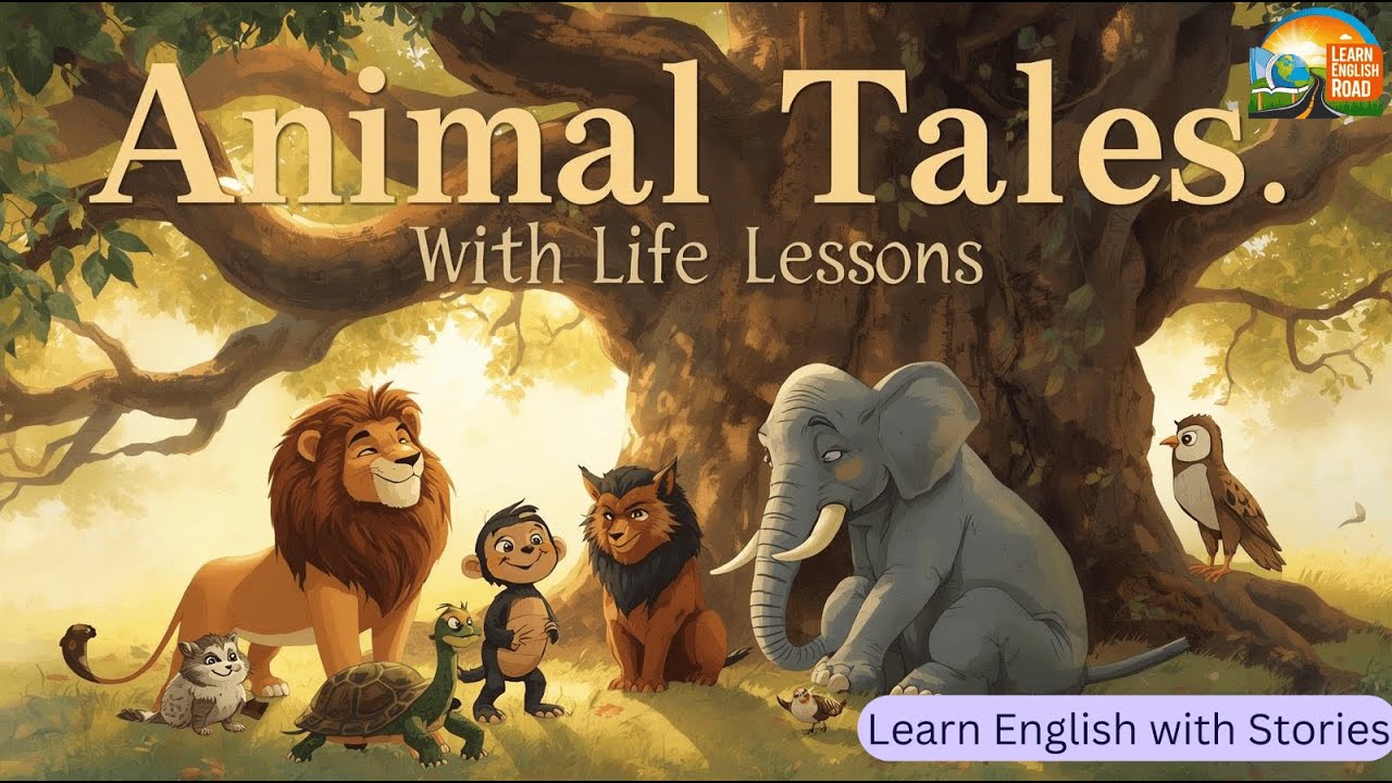 Learn English with 8 Fables | Simple Tales, Big Life Lessons - YouTube